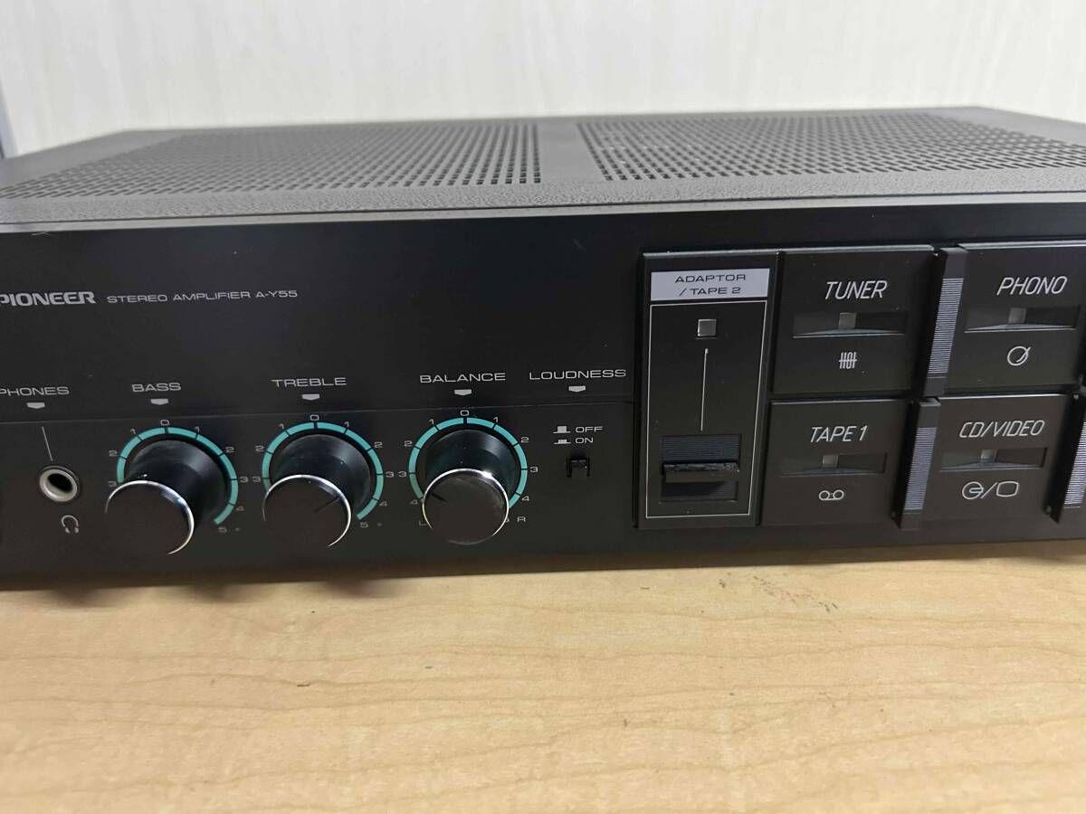 Yahoo!オークション - パイオニア ステレオアンプ A-Y55 通電のみ確認