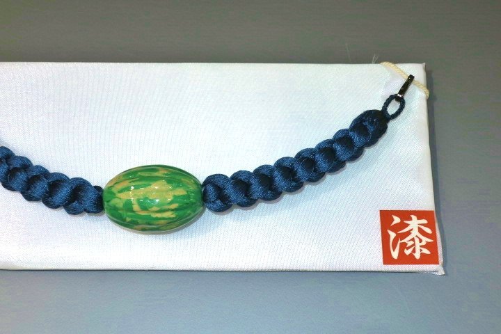 Yahoo!オークション - 壱金2948 漆細工の男物羽織紐 К皆中オリジナル...