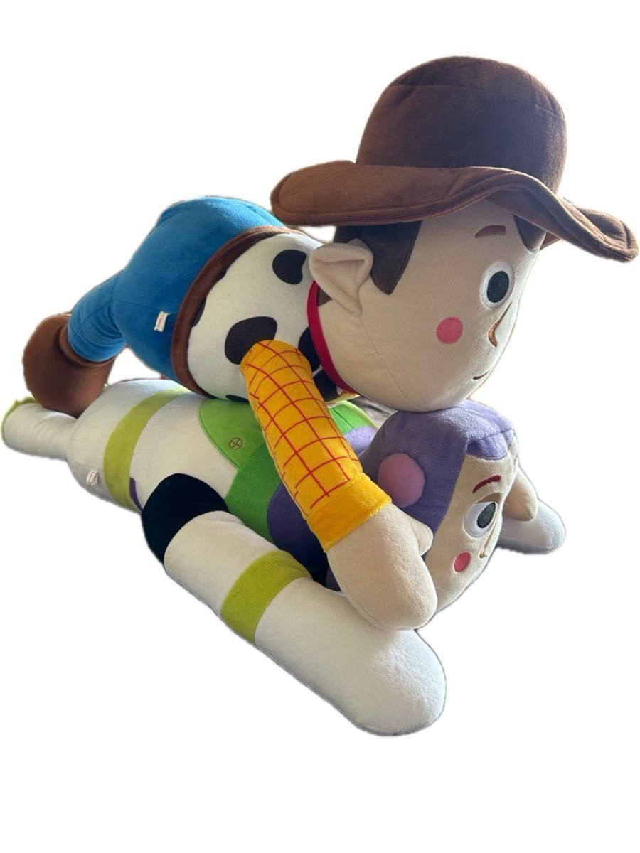 トイストーリー バズ ウッディ 大きいぬいぐるみ Disney トイストーリー バズ ウッディ 大きいぬいぐるみ Disney