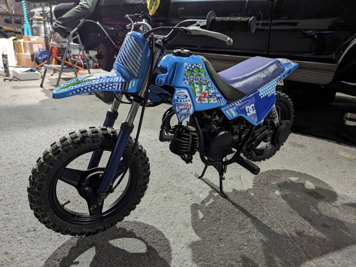 Yahoo!オークション - PW50 ヤマハ YAMAHA モトクロス 子供 CR50 XR50 ...