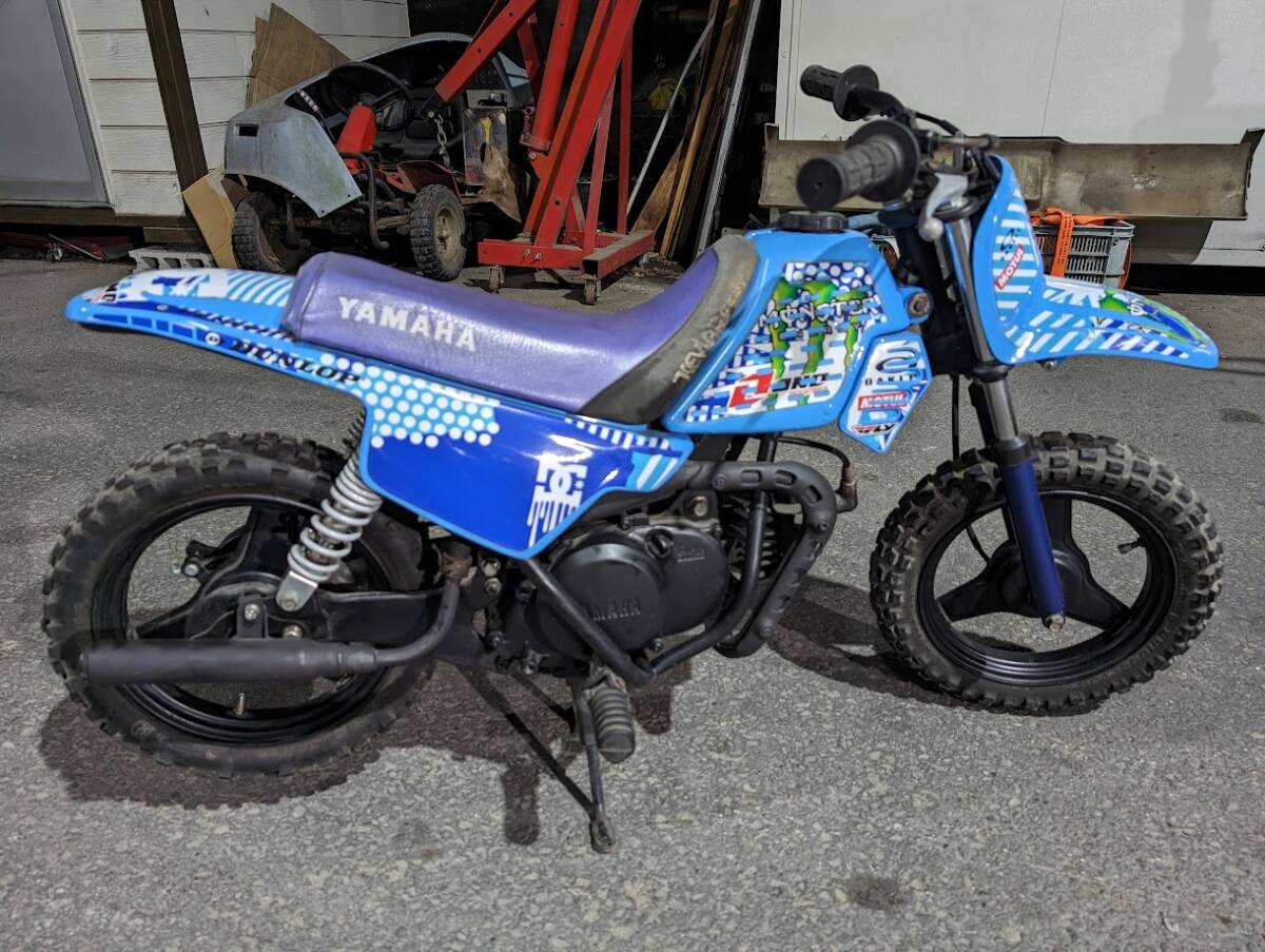 Yahoo!オークション - PW50 ヤマハ YAMAHA モトクロス 子供 CR50 XR50 ...