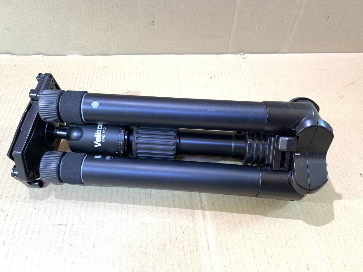 Yahoo!オークション - ベルボン Velbon QHD-S6Q /UT-63/三脚 現状品 (6...