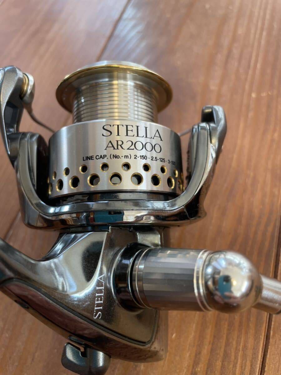 ☆超貴重☆シマノ 01 ステラ AR2000 夢屋マシンカットハンドル ☆超貴重☆シマノ 01 ステラ AR2000 夢屋マシンカットハンドル