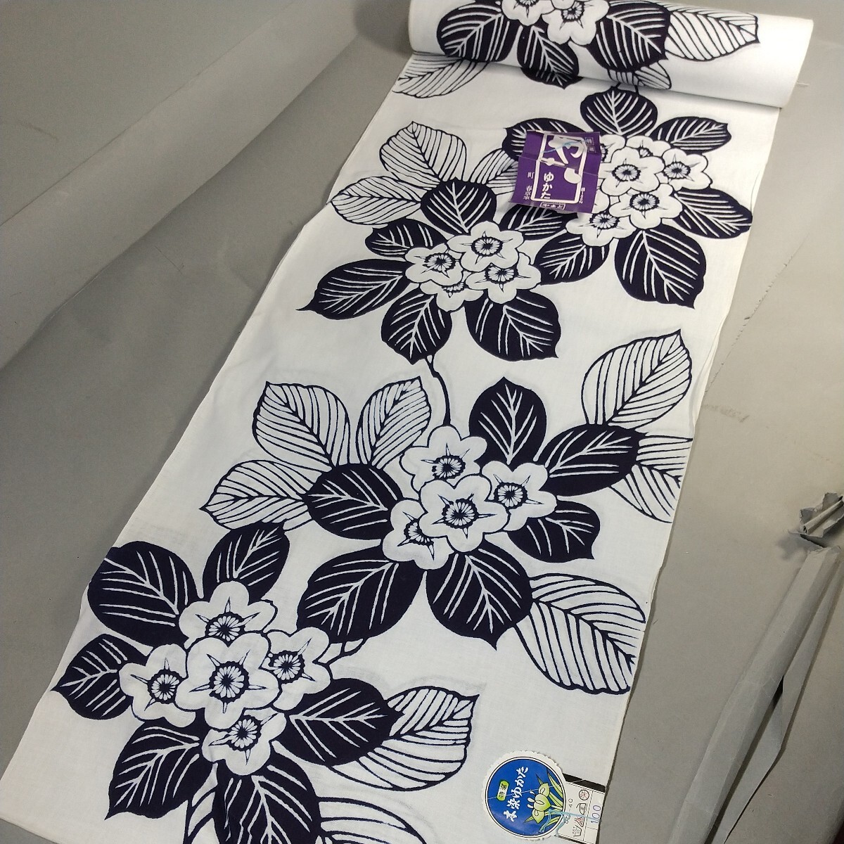 Yahoo!オークション - 5871 同梱NG やまと謹製 特選 本染めゆかた 木綿...