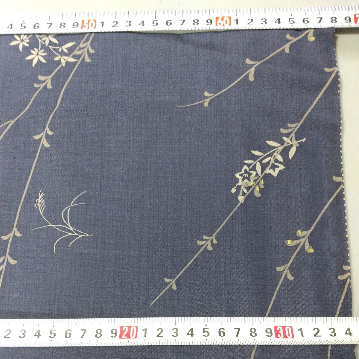 Yahoo!オークション - 5883 同梱NG 紬 正絹 袷 付け下げ訪問着 三松シ...