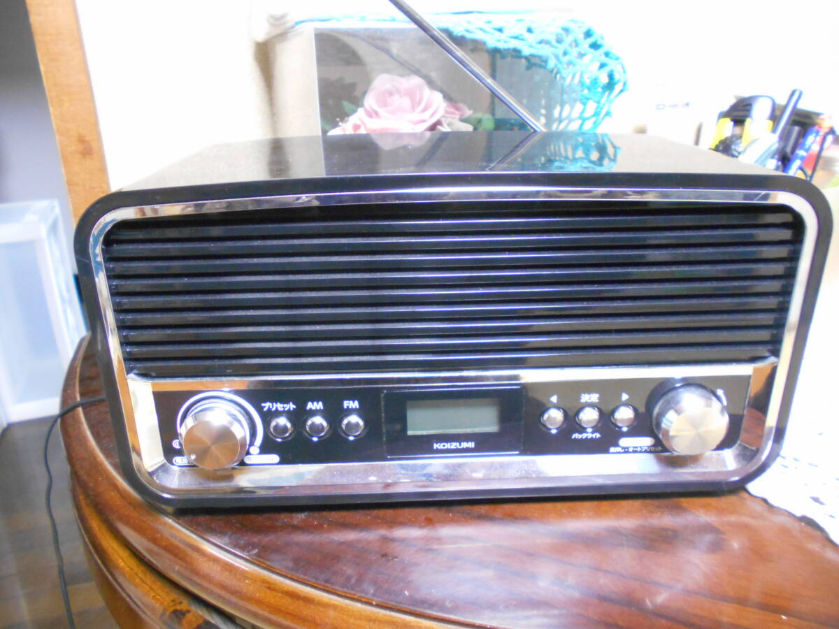 Yahoo!オークション - 美品アンティークレトロ 置物 音も良い AMFM...