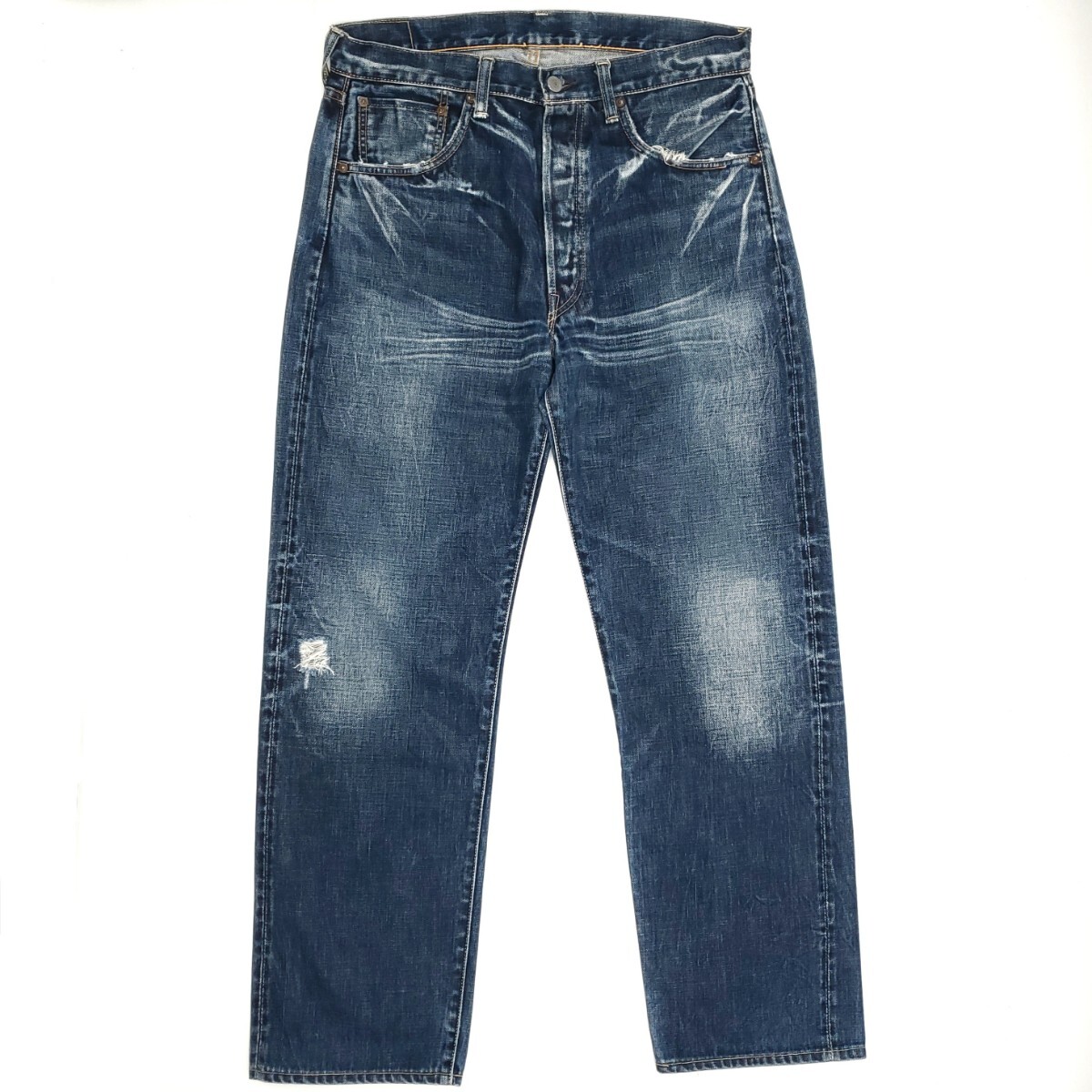 大きいサイズ W34 Levi's 55501 日本製ビンテージ加工復刻 大きいサイズ W34 Levi's 55501 日本製ビンテージ加工復刻