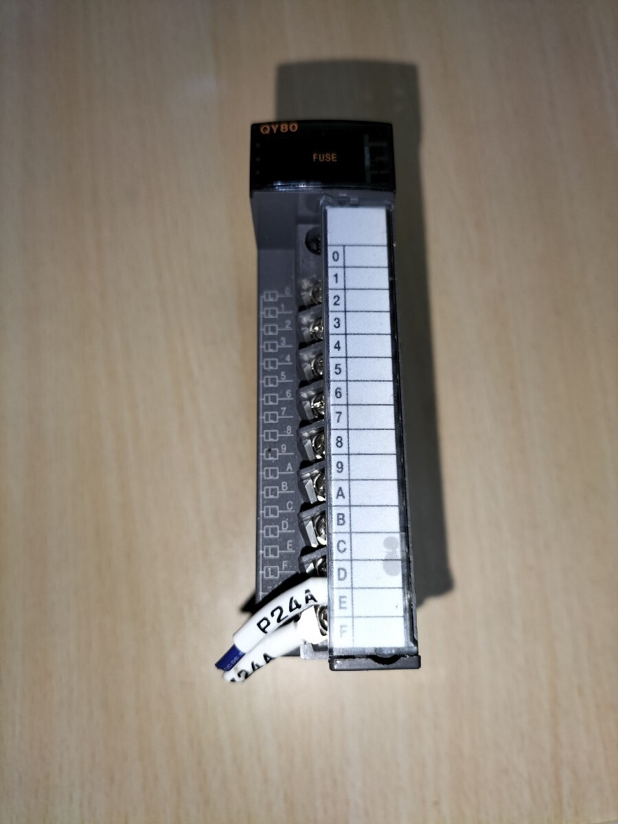 Yahoo!オークション - 【動作保証有】三菱電機 QY80 出力基板 PLC シー...