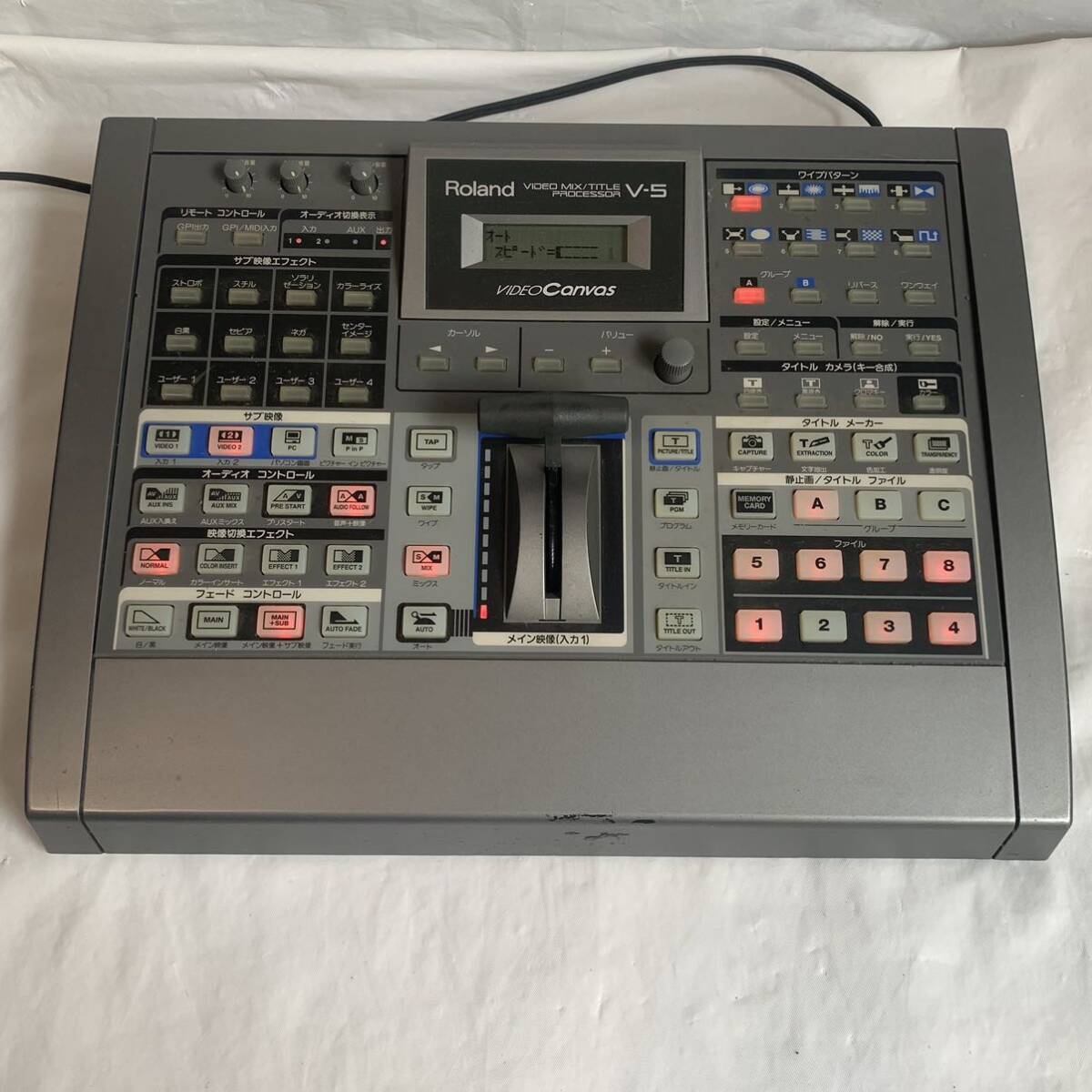Yahoo!オークション - k473 Roland V-5 ローランド ビデオミキサー VID...