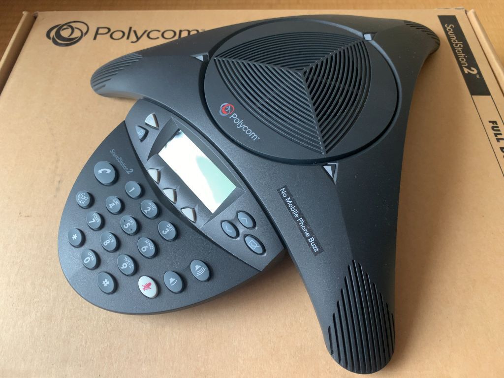 Yahoo!オークション - Polycom SoundStation2 電話会議システム 動作確...