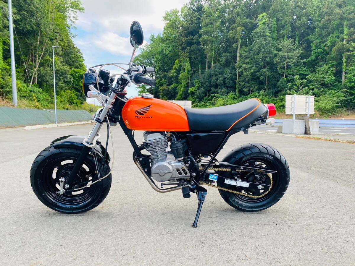 Yahoo!オークション - Honda APE50 EFI 7586KM エイプ AC16-170動画有 ...