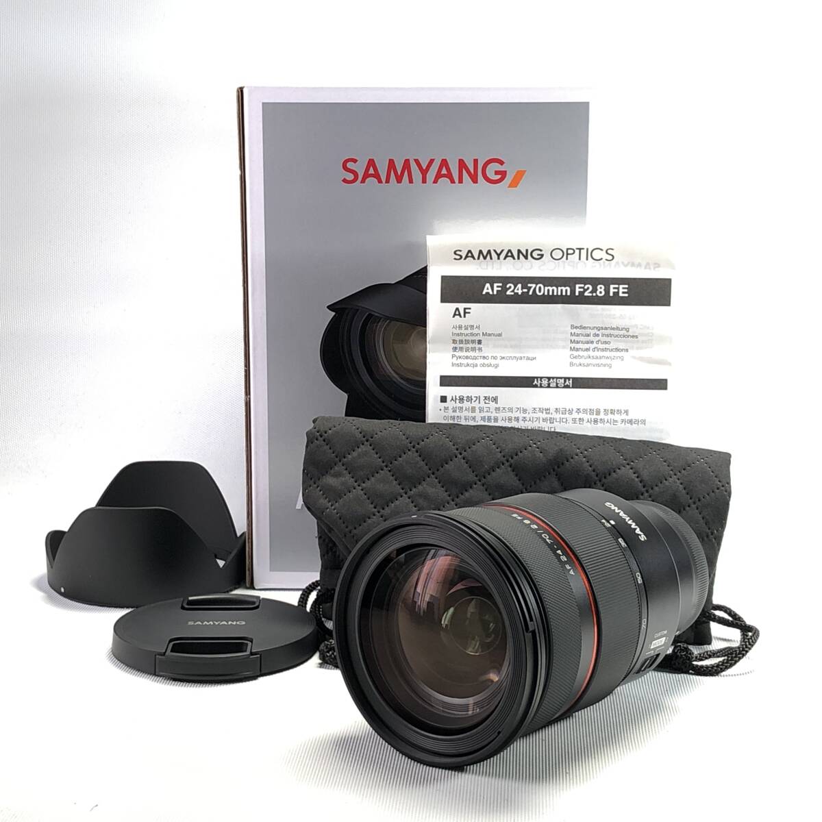 1スタ SAMYANG AF 24-70mm F2.8 FE サムヤン ソニー Eマウント ズーム レンズ 1円 24E ヱOA4(ソニー、ミノルタ)｜売買されたオークション情報、yahooの ...