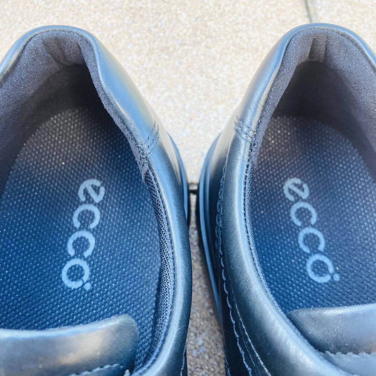 Yahoo!オークション - 極美品 エコー ecco 26.5㎝ 革靴 ウォーキング...