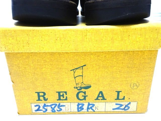 Yahoo!オークション - REGAL 2585 WING TIP SHOES size 26cm / リーガ...
