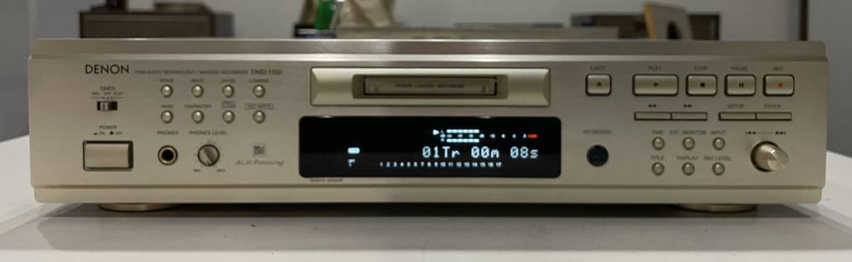 Yahoo!オークション - DENON MDデッキ DMD-1550 動作確認品