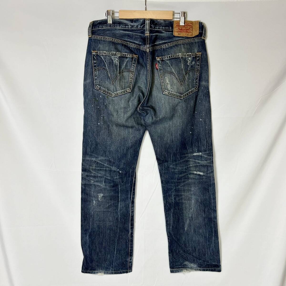 00s Y2K 正規品 Levi's 08501-00 リーバイス 501 ダメージペンキ 00s Y2K 正規品 Levi's 08501-00 リーバイス 501 ダメージペンキ