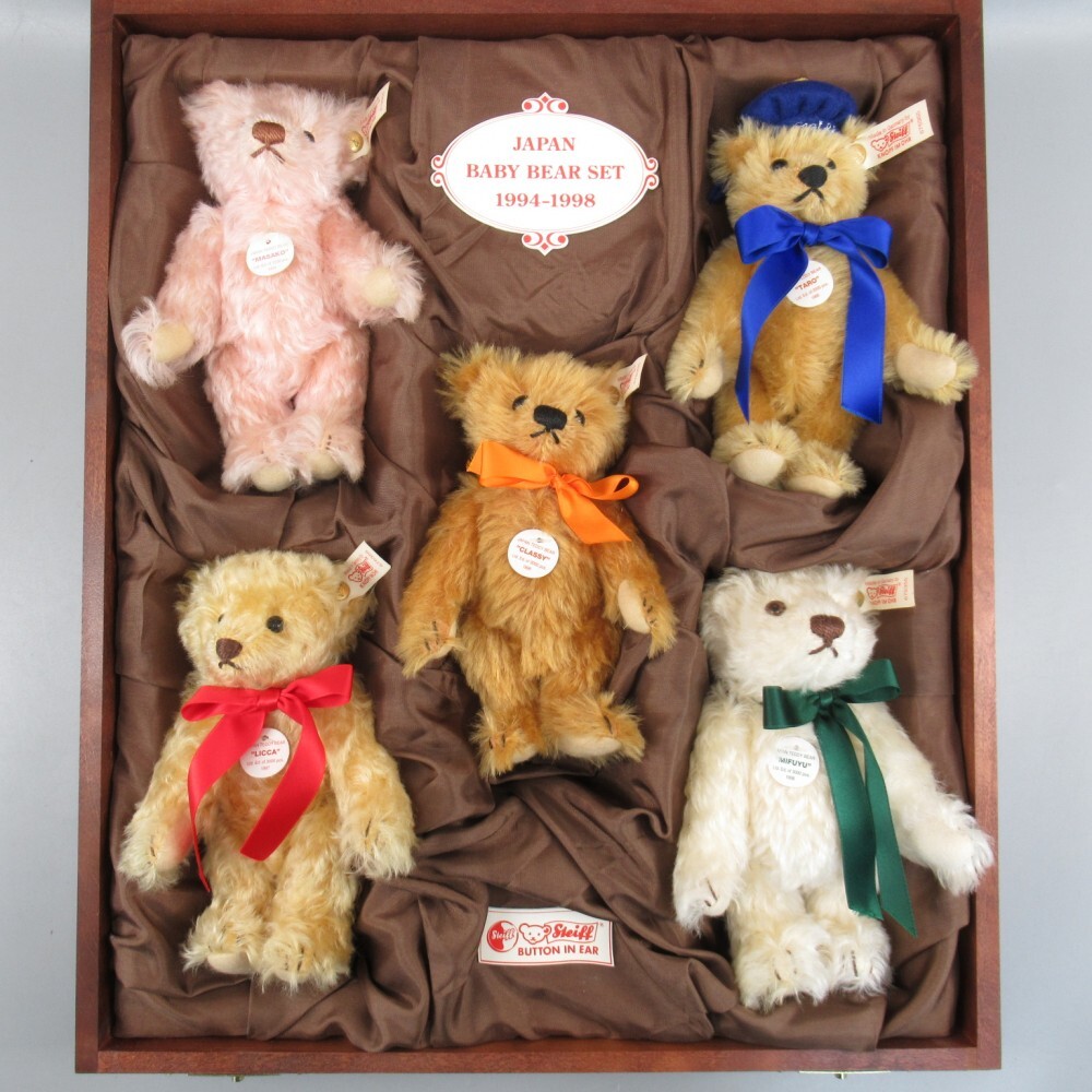 Yahoo!オークション - 1円〜 シュタイフ Steiff テディベア Yahoo!オークション - 1円〜 シュタイフ Steiff テディベア