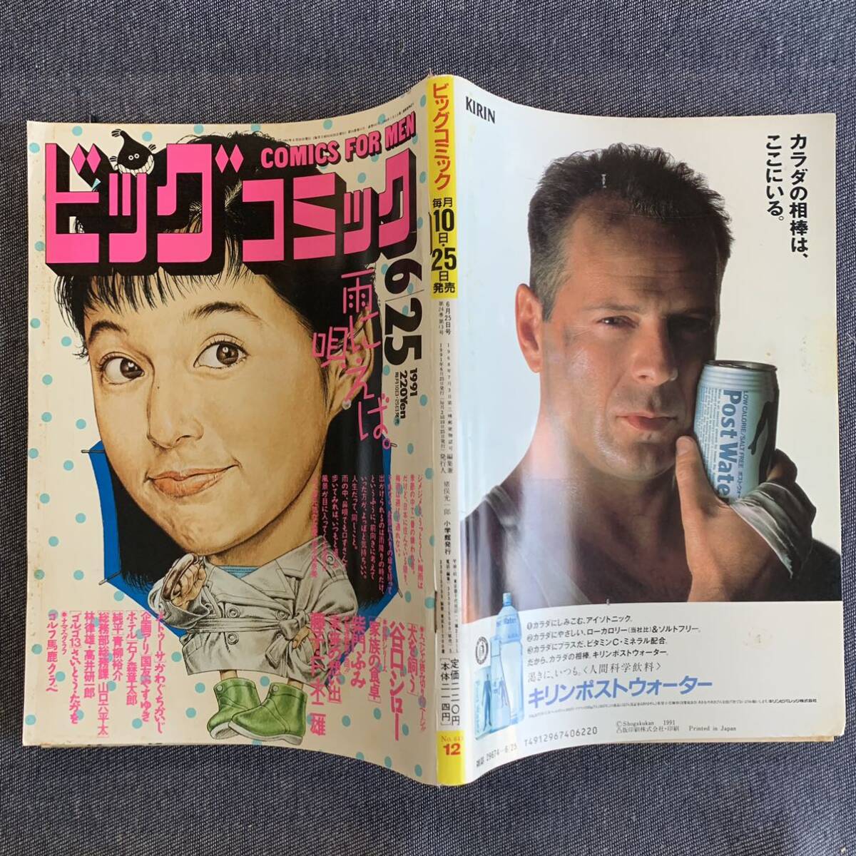 ビッグコミック 1991/6/25 平成3年 読切-犬を飼う/谷口ジロー 未来の想い出/藤子F不二雄 家族の食卓/柴門ふみ メドゥーサ/かわぐちかいじ(ビッグコミック)｜売買されたオークション ...