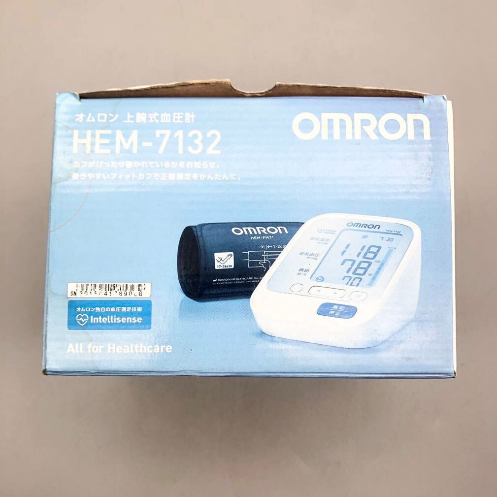 Yahoo!オークション - OMRON オムロン 上腕式血圧計 HEM-7132 取扱説明...