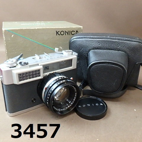 Yahoo!オークション - FK-3457 KONICA SⅡ HEXANON F/2 シャッターOK ...