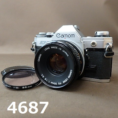 Yahoo!オークション - FK-4687 CANON AE-1 FD 50㎜ 1 1.8 S.C. シャッ...