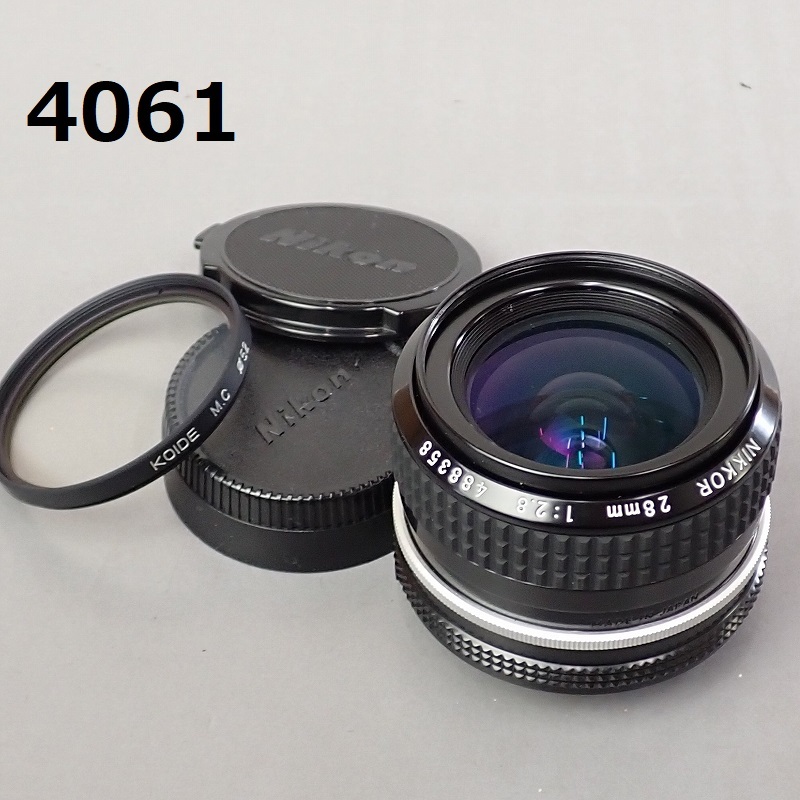 Yahoo!オークション - FK-4061 NIKKOR 28㎜ 1 2.8 AI 絞り羽根OK 20240...
