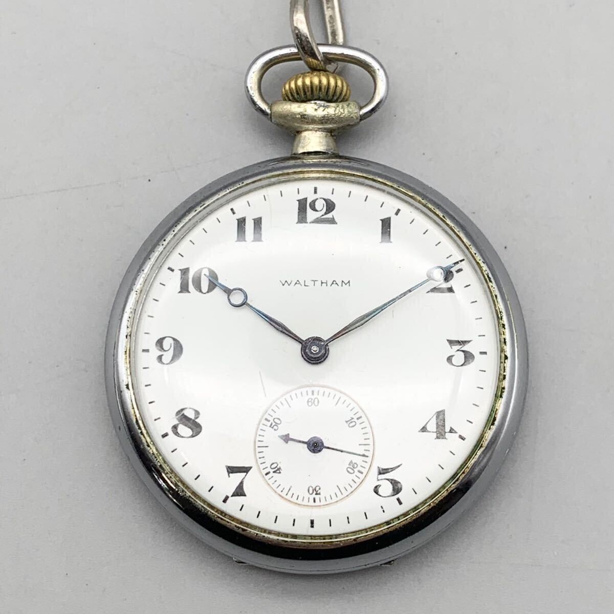 FN12442V 1000円スタート WALTHAM ウォルサム 懐中時計 手巻き 稼働品(手巻き)｜売買されたオークション情報、yahooの商品情報をアーカイブ公開 - オークファン ...