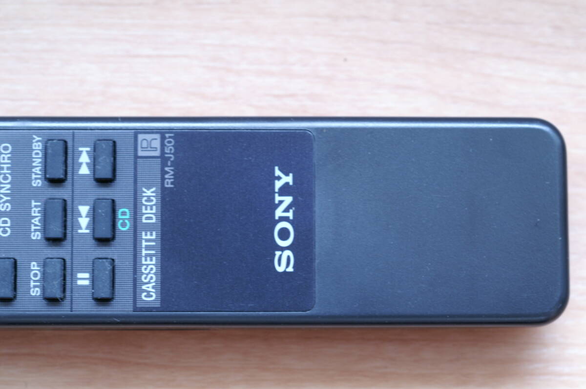 Yahoo!オークション - SONY RM-J501 カセットデッキ用リモコン 美品 ...