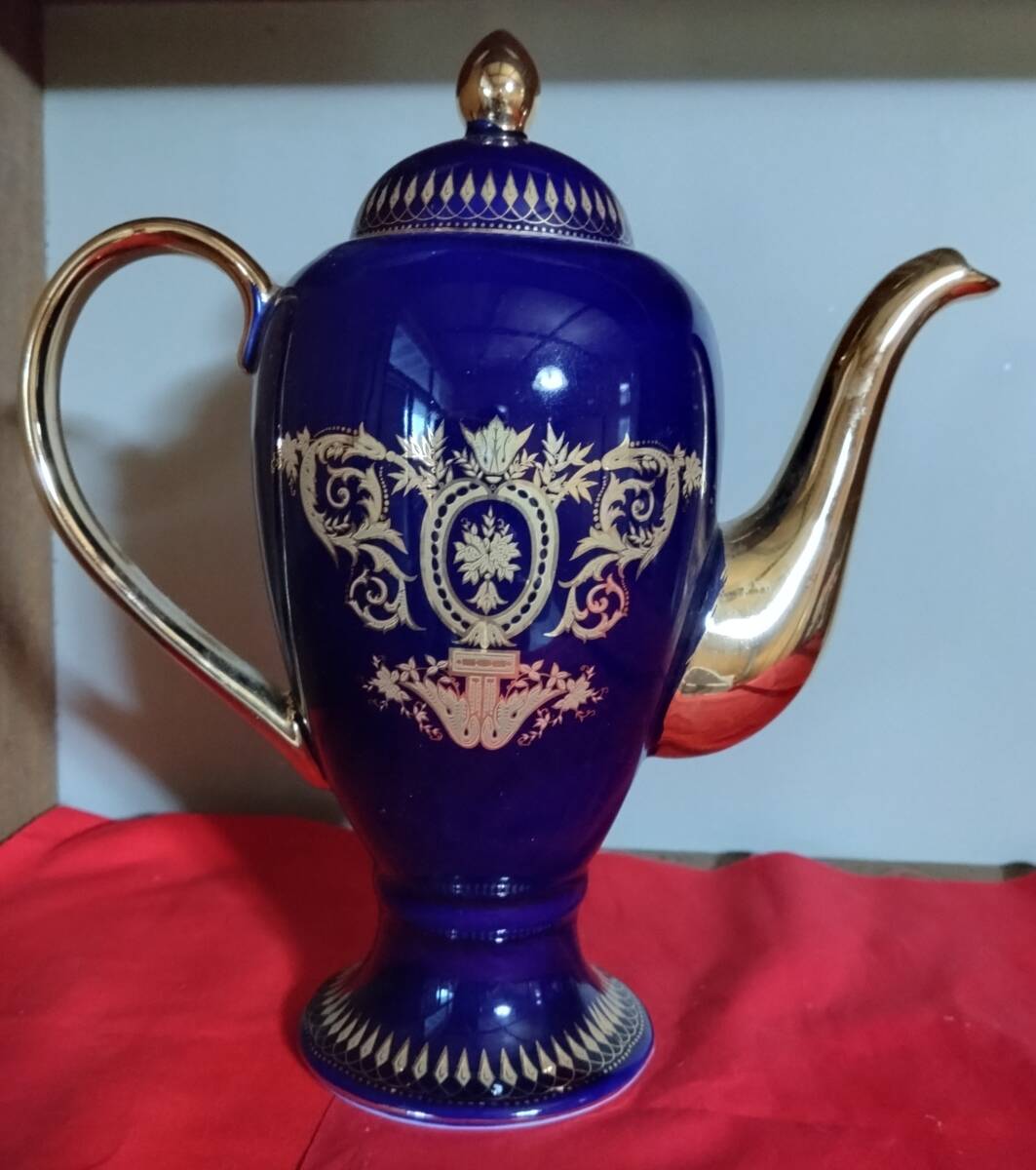 Yahoo!オークション - セーブルSEVRES ティーポットカップソーサーセッ...