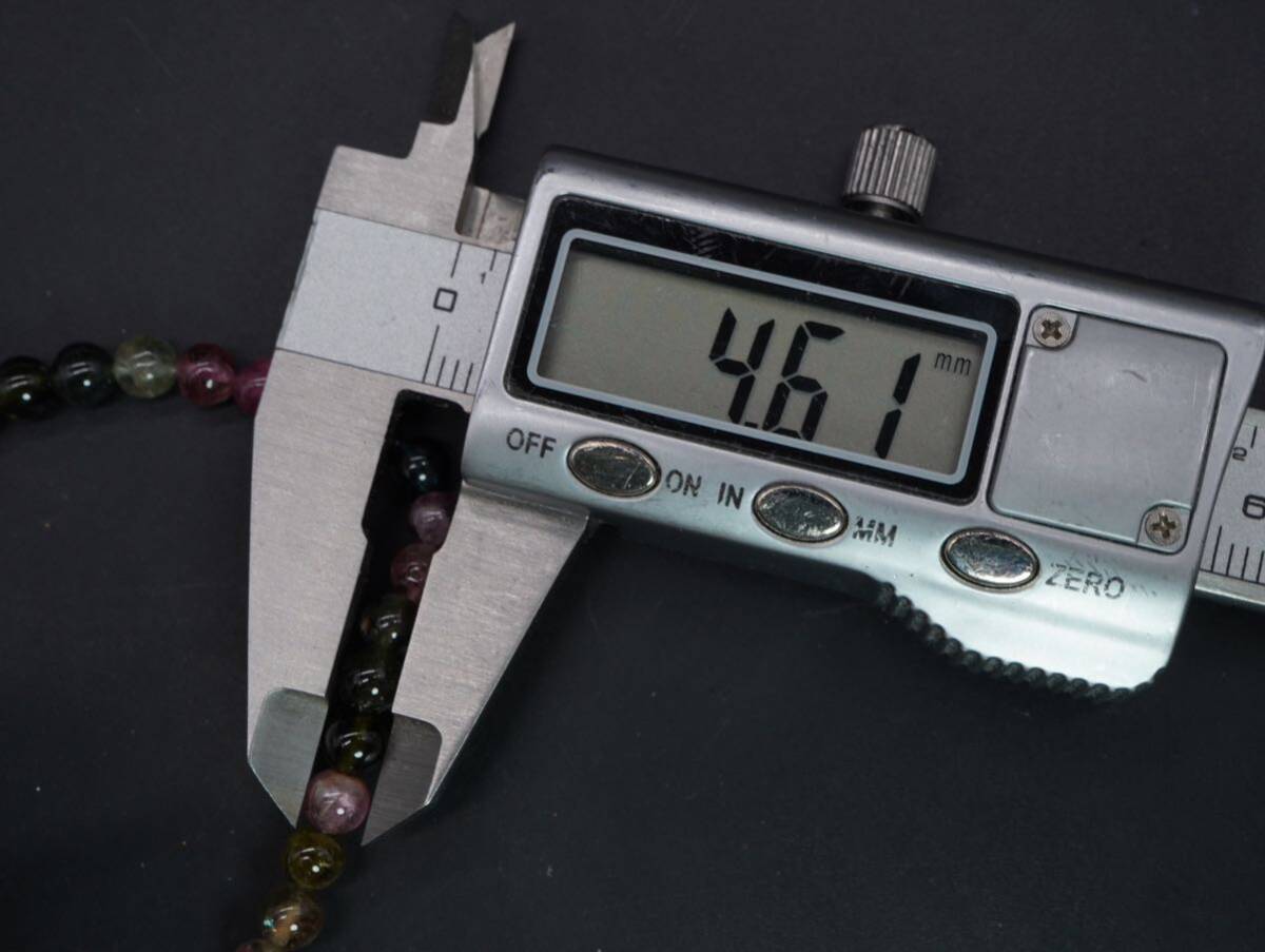 Yahoo!オークション - 【1638】k18 トルマリン ブレスレット 長さ約18c...