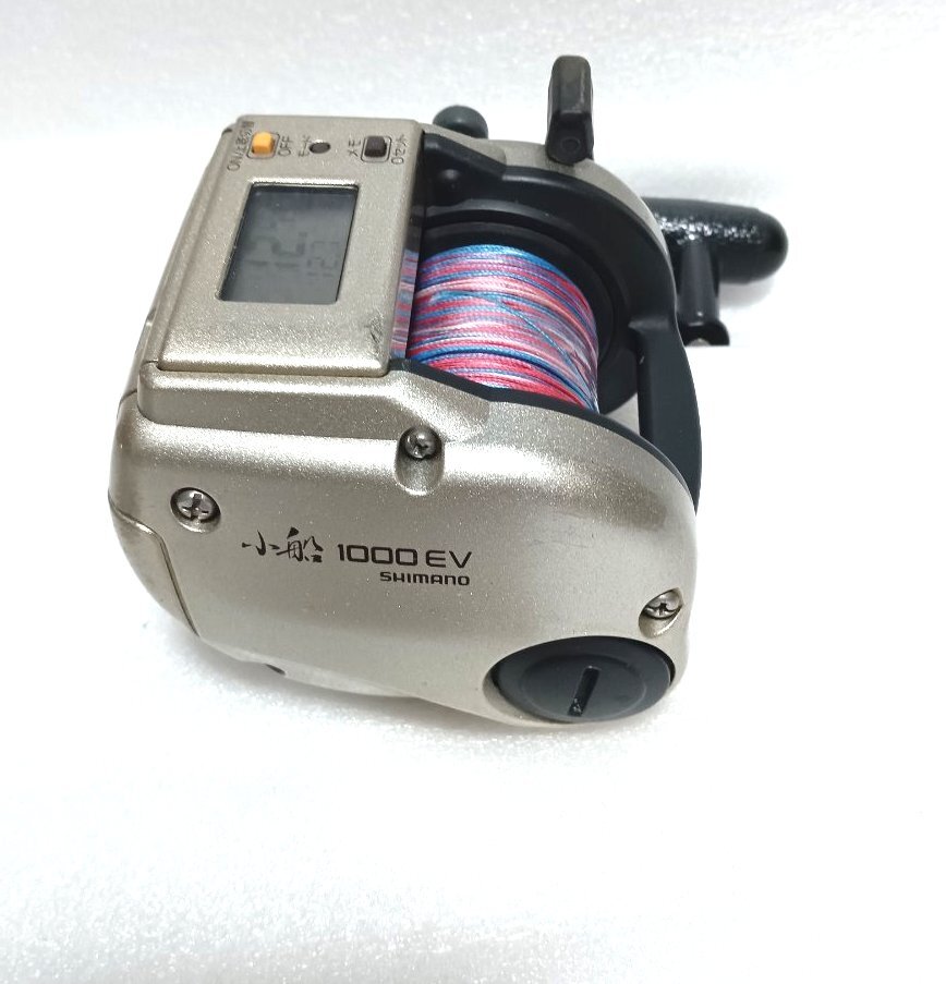 Yahoo!オークション - シマノ 小船 1000EV 電池交換済 稼働品 PE3号300...
