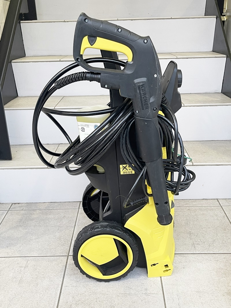 Yahoo!オークション - 1円～ I ケルヒャー KARCHER 高圧洗浄機 K4 SIL...