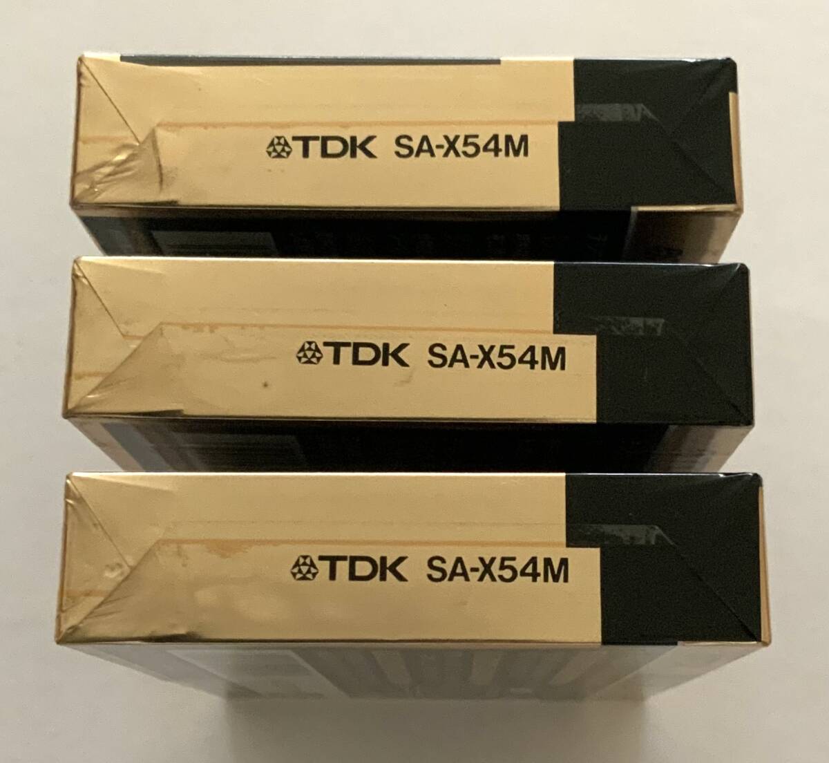 Yahoo!オークション - 529-9 未開封『TDK SA-X 54』3本（ハイポジショ...