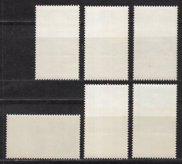 Yahoo!オークション - 中国切手 1977年 J21 毛沢東主席死去1周年 6種完...