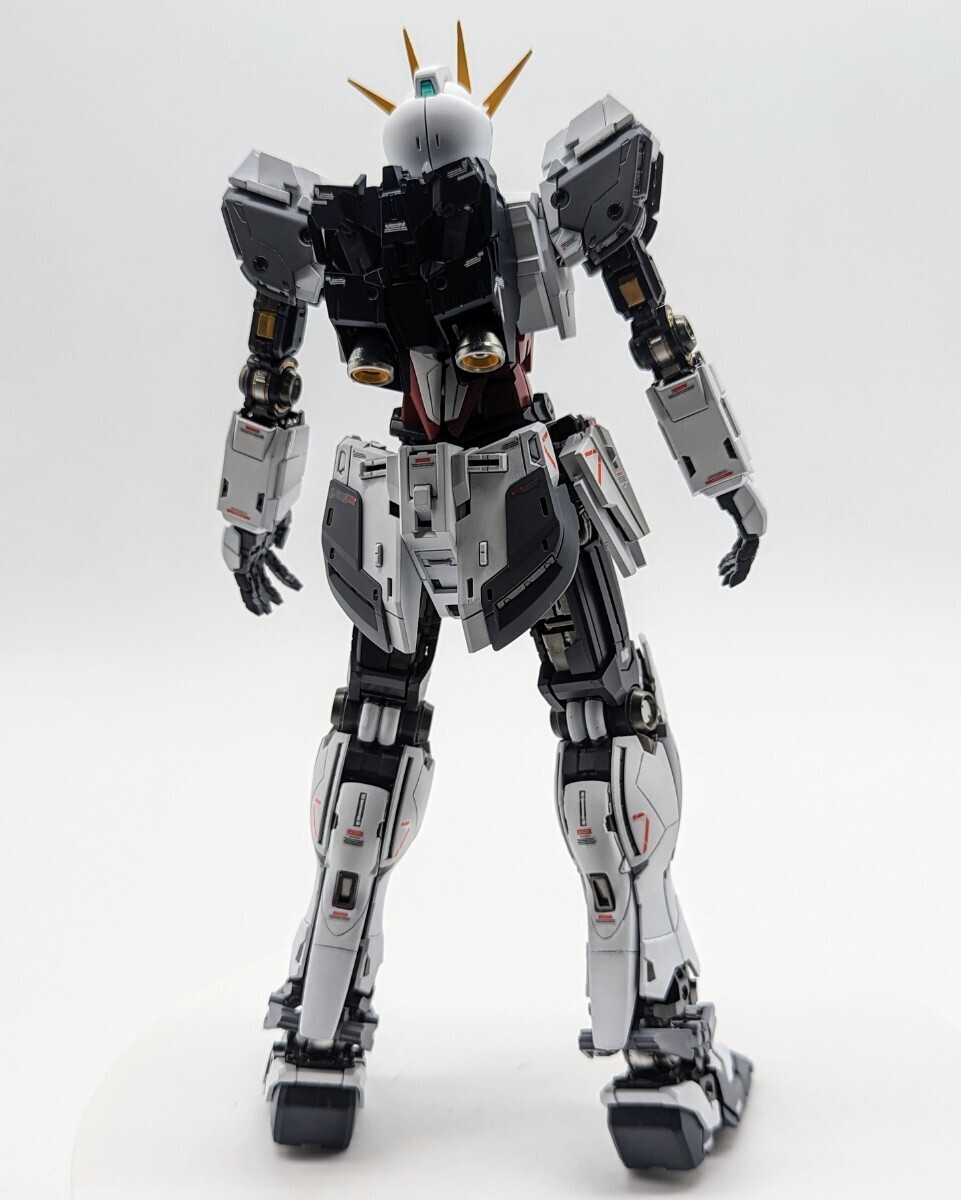 Yahoo!オークション - MG 1/100 ナラティブガンダムverKa改修塗装完成...