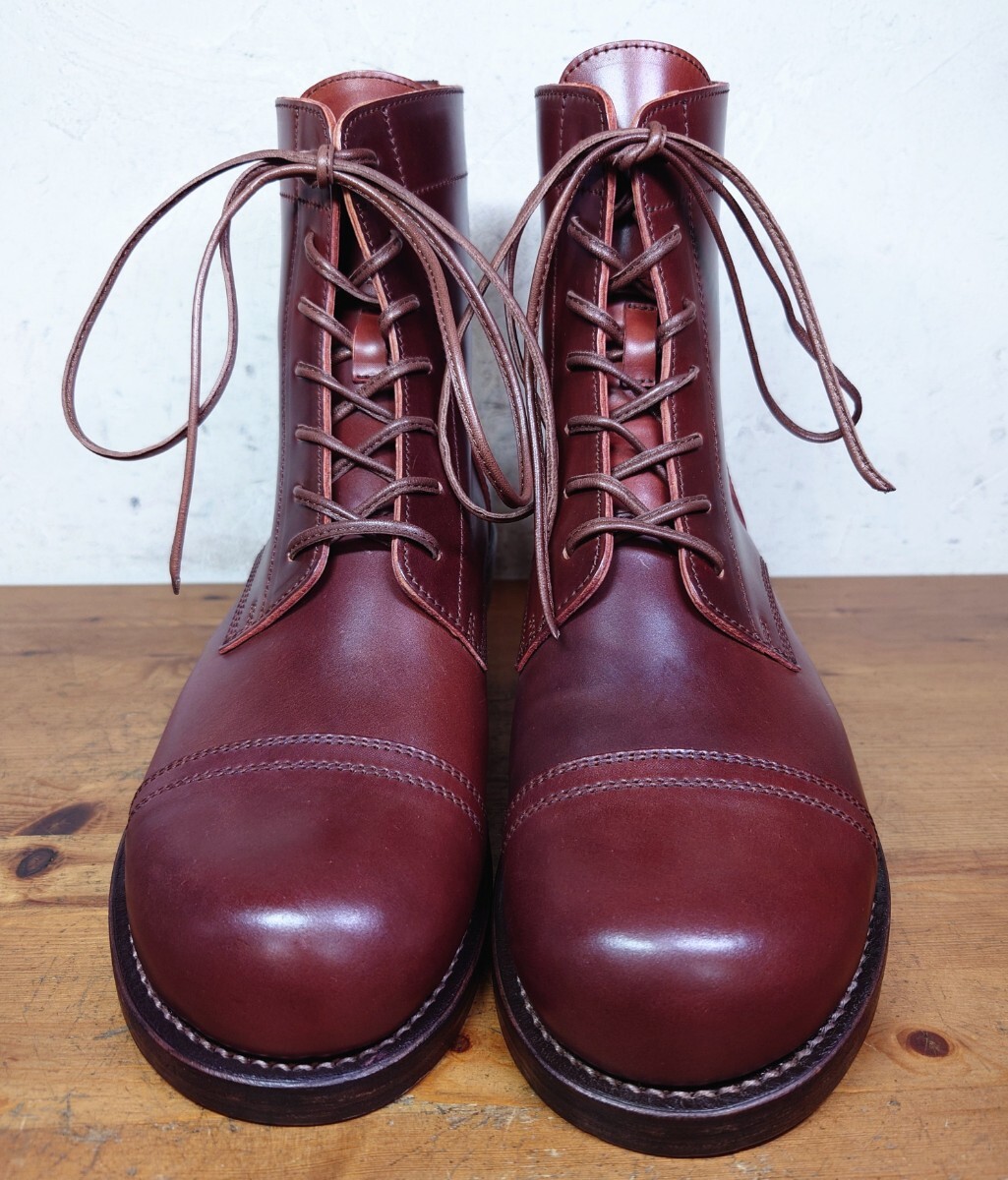 Yahoo!オークション - 日本製 NORIEI/ ノリエイ コードバン セミドレス...