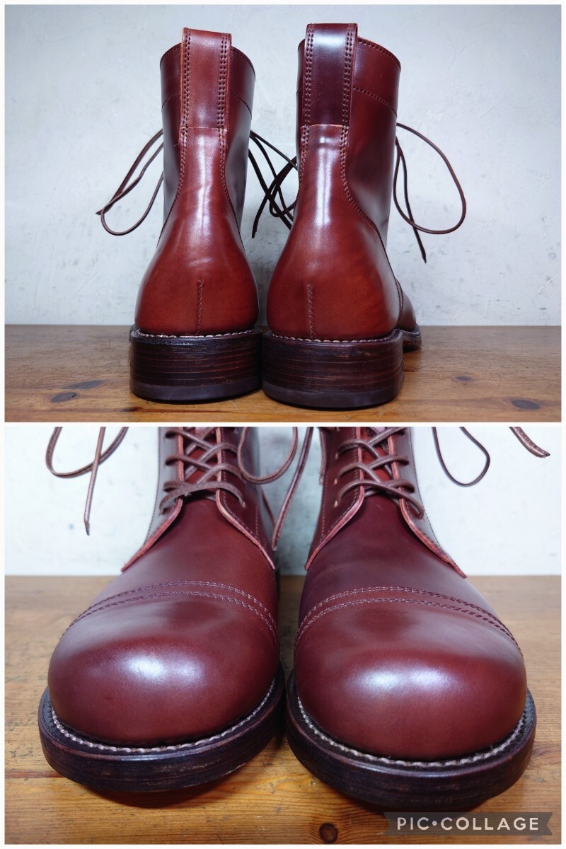 Yahoo!オークション - 日本製 NORIEI/ ノリエイ コードバン セミドレス...