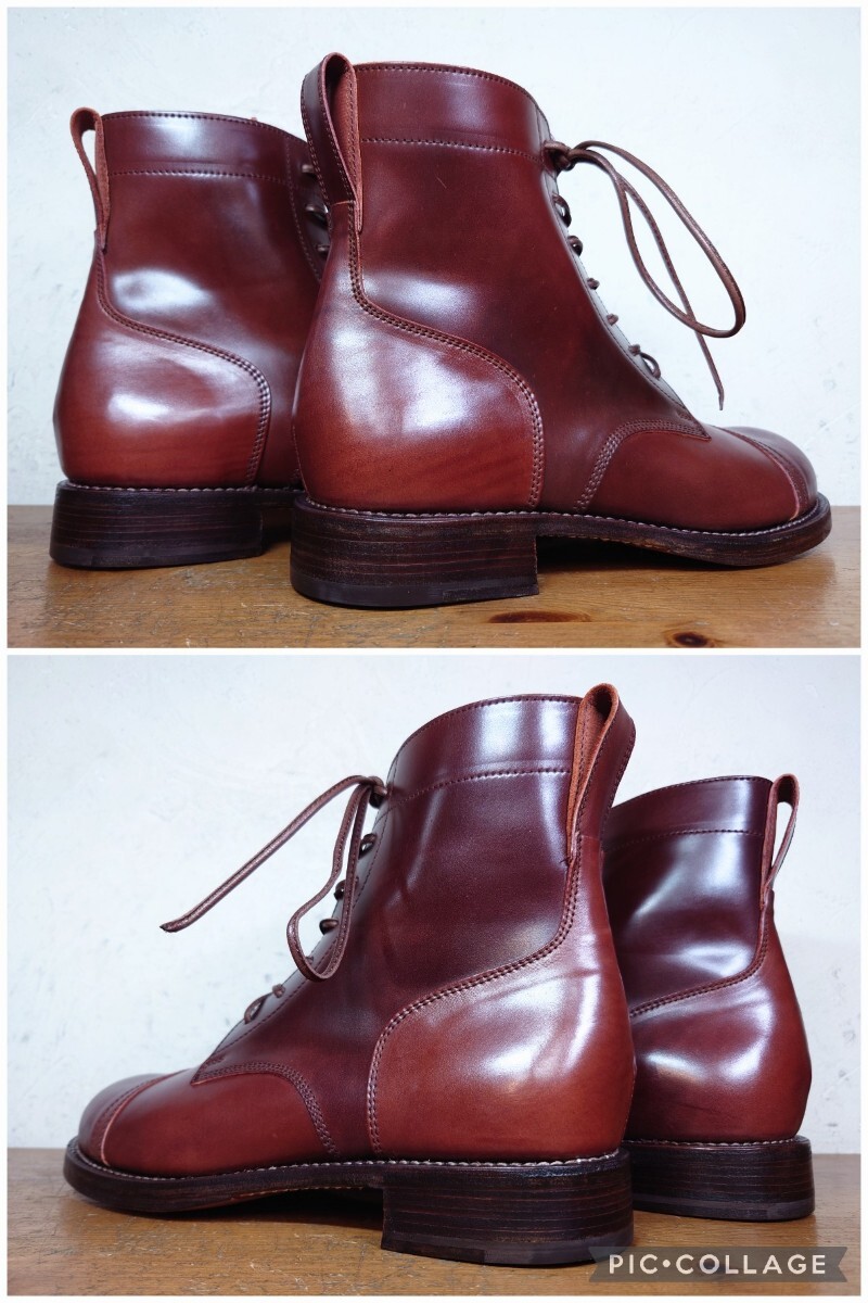 Yahoo!オークション - 日本製 NORIEI/ ノリエイ コードバン セミドレス...