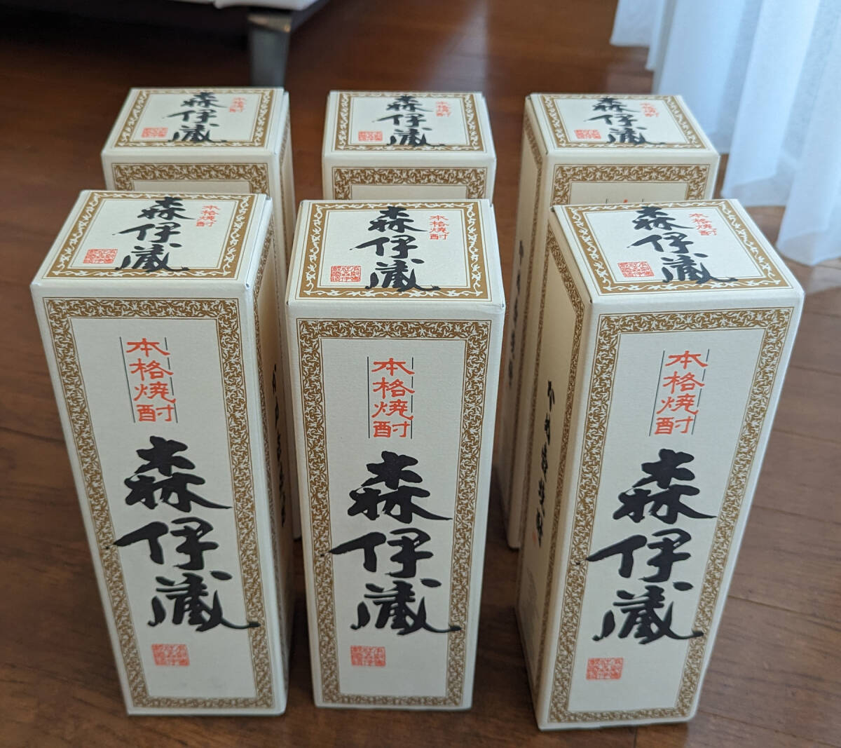 Yahoo!オークション - 森伊蔵 JAL国際線機内販売 芋焼酎 720ml 6本セッ...