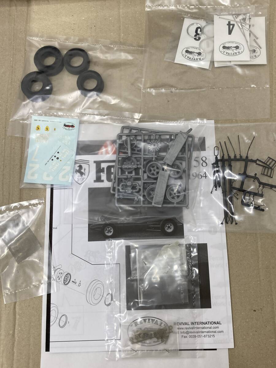 Yahoo!オークション - S074[10]S82(プラモデル) 未使用 フェラーリ 158...