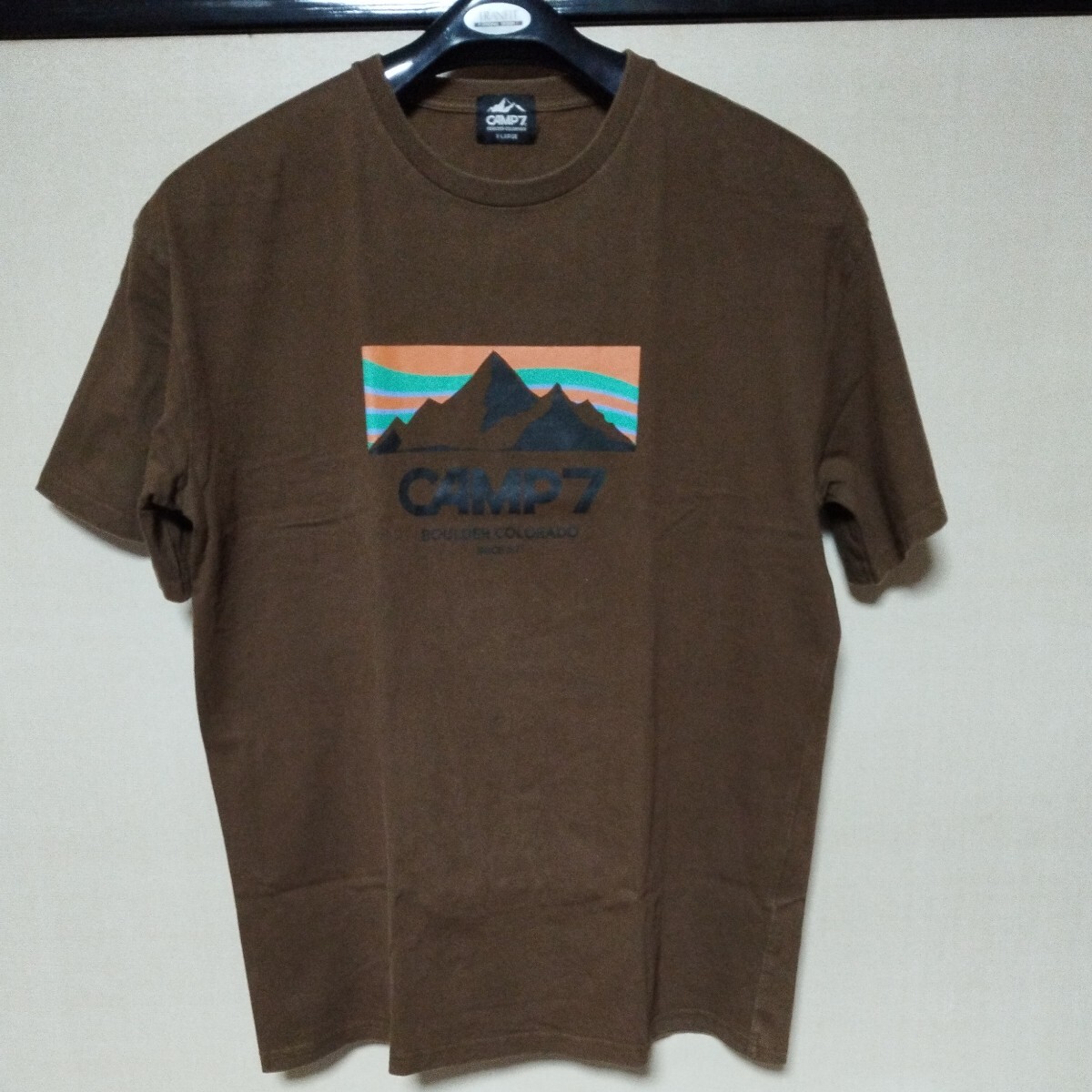Yahoo!オークション - キャンプ7 CAMP7 Tシャツ XL 中古 ブラウン 茶系...
