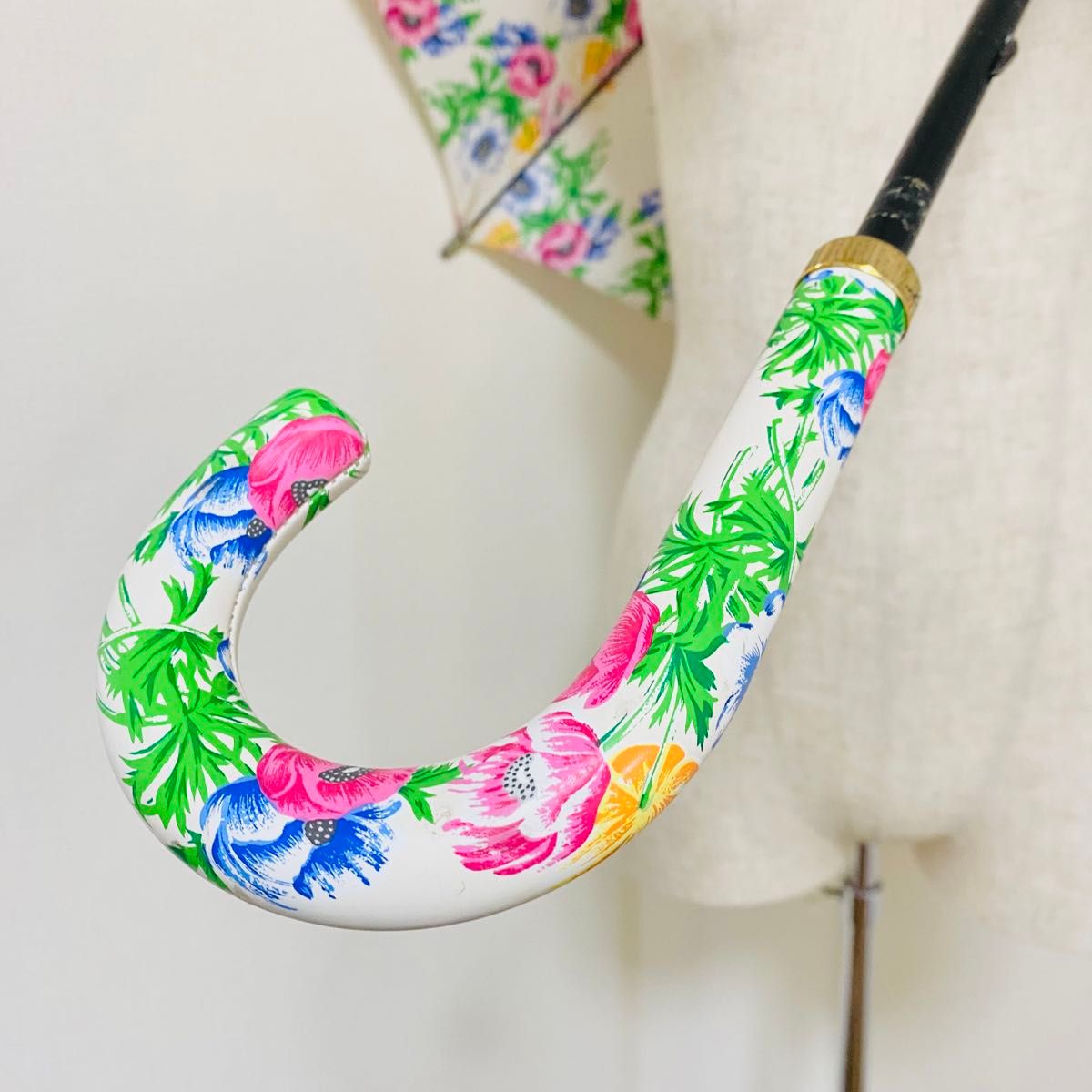 KENZO ケンゾー 個性的 カラフル フラワー 花柄 長傘 雨傘 傘 KENZO ケンゾー 個性的 カラフル フラワー 花柄 長傘 雨傘 傘