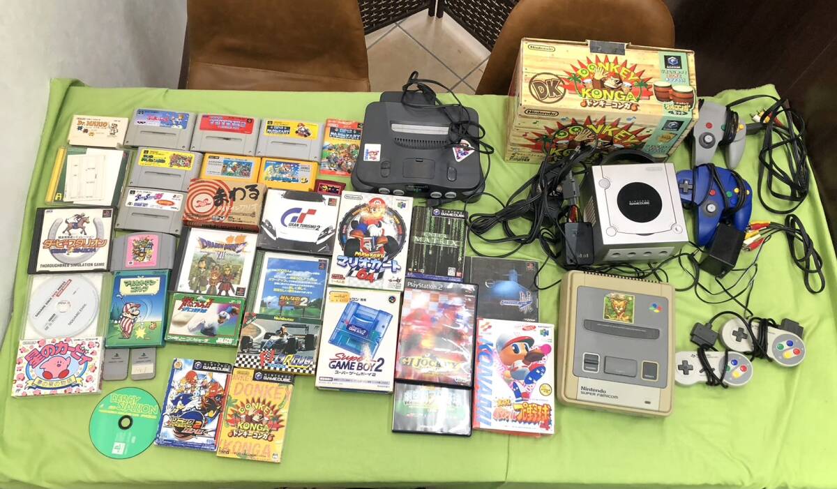 Yahoo!オークション - No.8413 レトロゲーム/本体 ソフト おまとめ/ス...