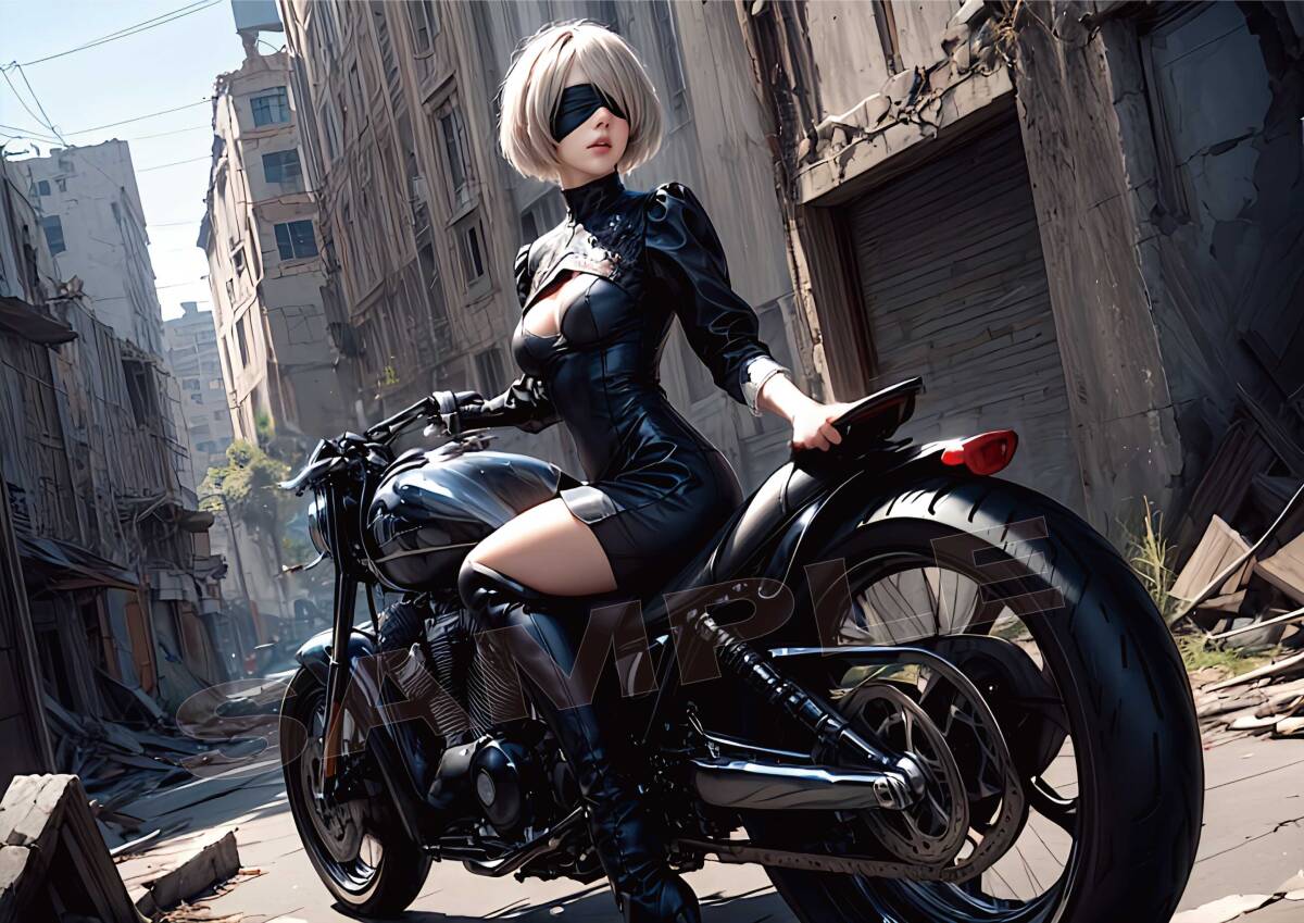 Yahoo!オークション - ATKK538 2B ヨルハ二号B型 NieR Automata A4 ア...