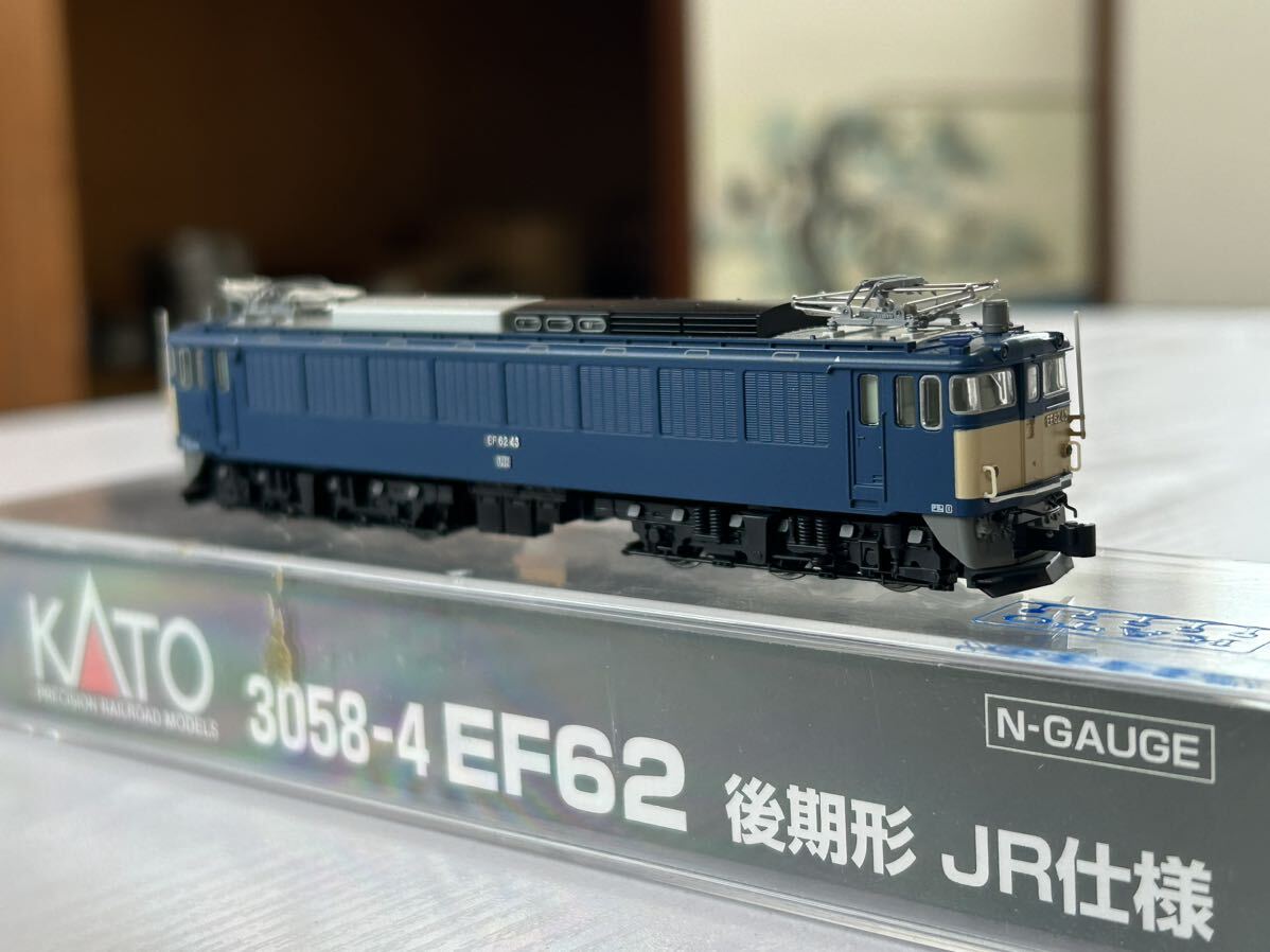 Yahoo!オークション - KATO品番3058-4 EF62後期形JR仕様
