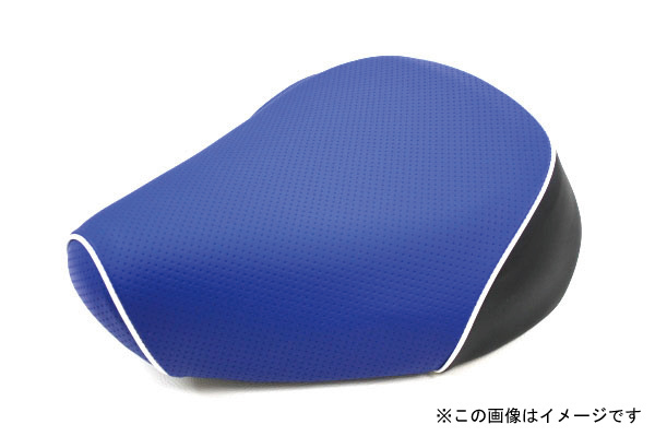 Yahoo!オークション - ズーマー(AF58) ブルー/白P(張替)国産シートカバ...