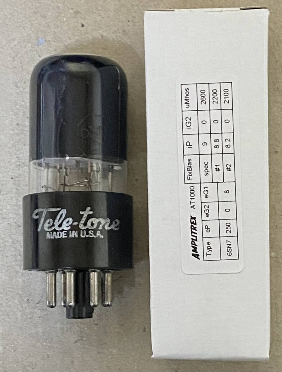 37686 NATIONAL UNION Tele-tone 6SN7GT(真空管)｜売買されたオークション情報、yahooの商品情報をアーカイブ公開 - オークファン（aucfan.com）