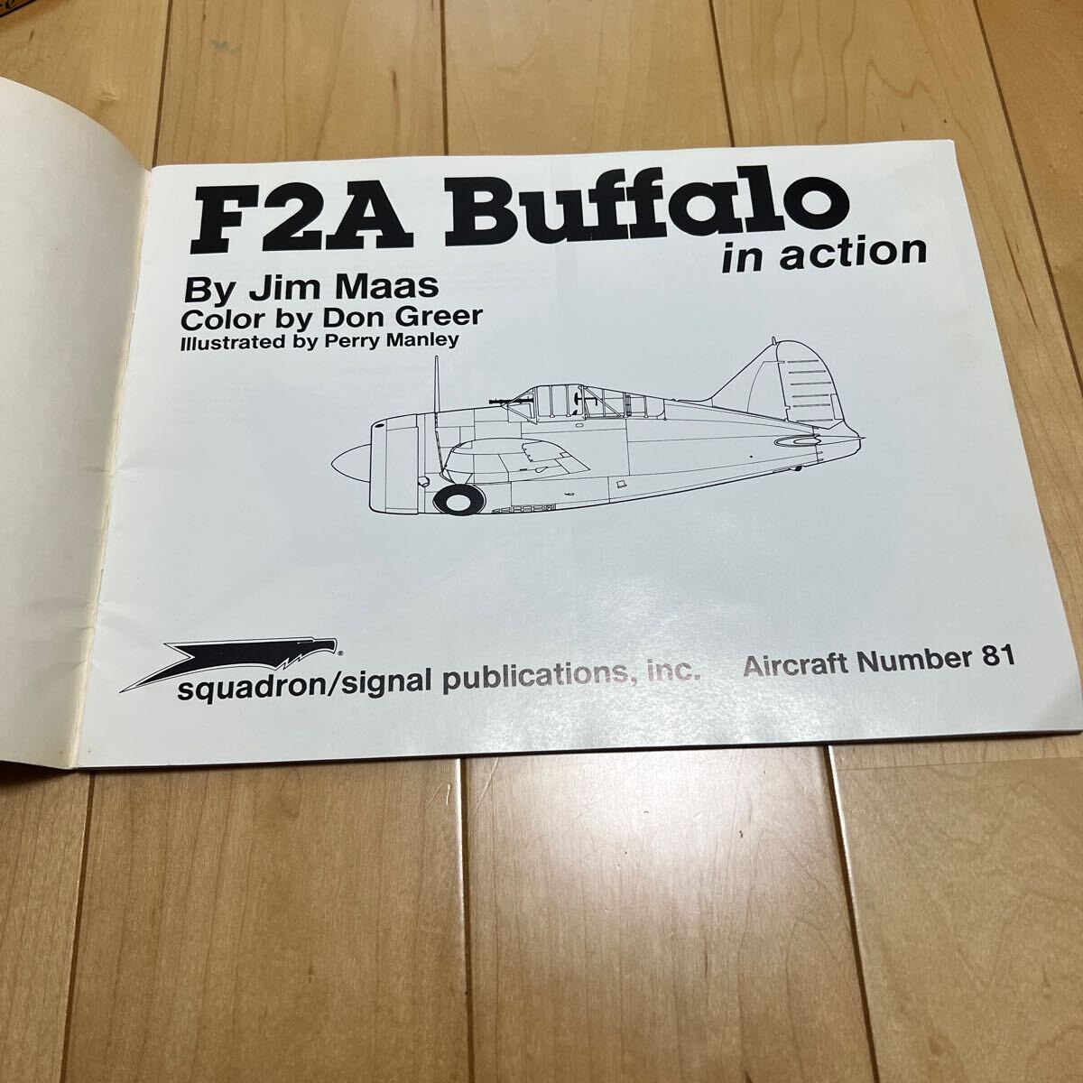 Yahoo!オークション - 254 古書 F2A Buffalo in action