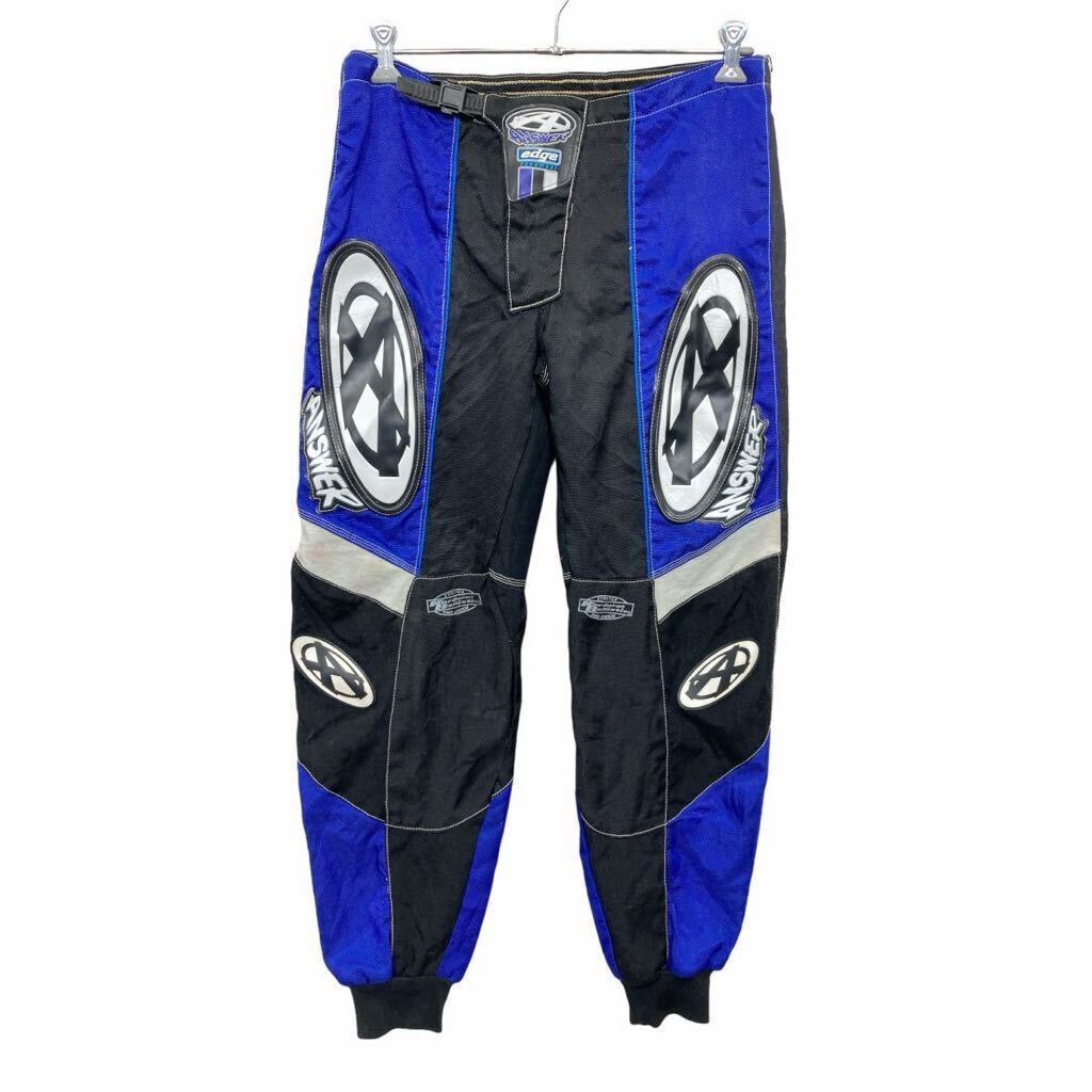 Yahoo!オークション - ANSWER モトクロスパンツ W34 アンサー レーシン...