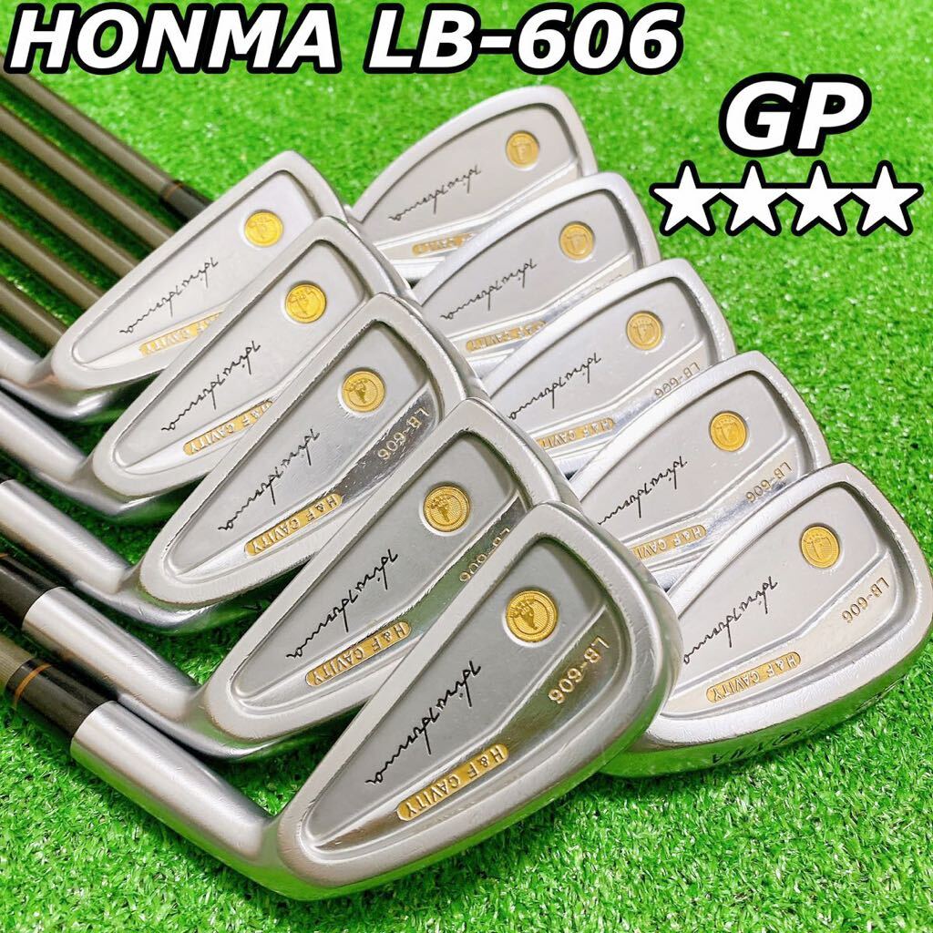 Yahoo!オークション - 【金モグラ】星4 4S GP LB-606 アイアンセット H...